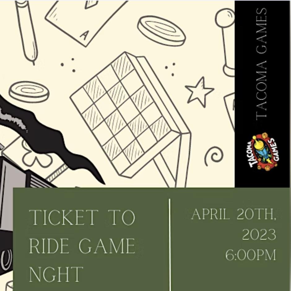 Ticket to Ride Game Night